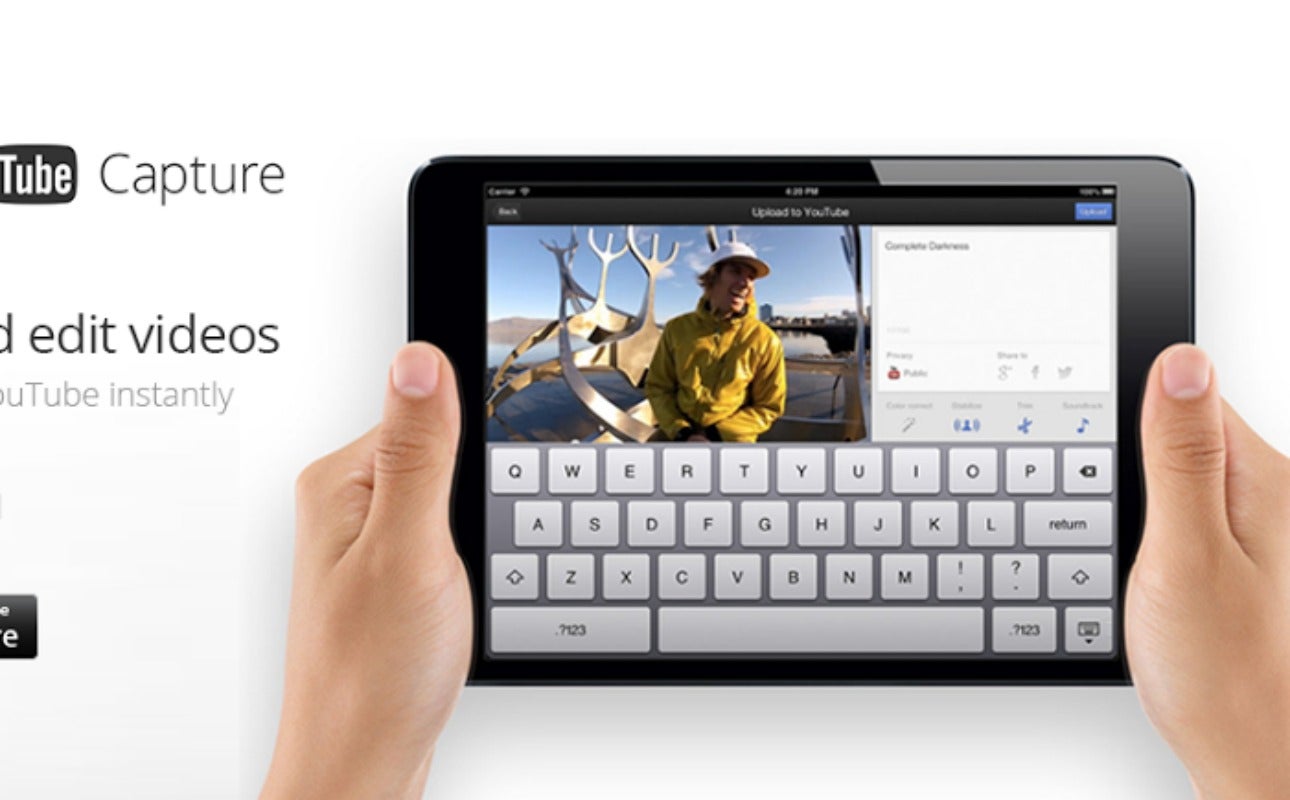YouTube Capture Now Available On iPad and iPad Mini - Fast Company