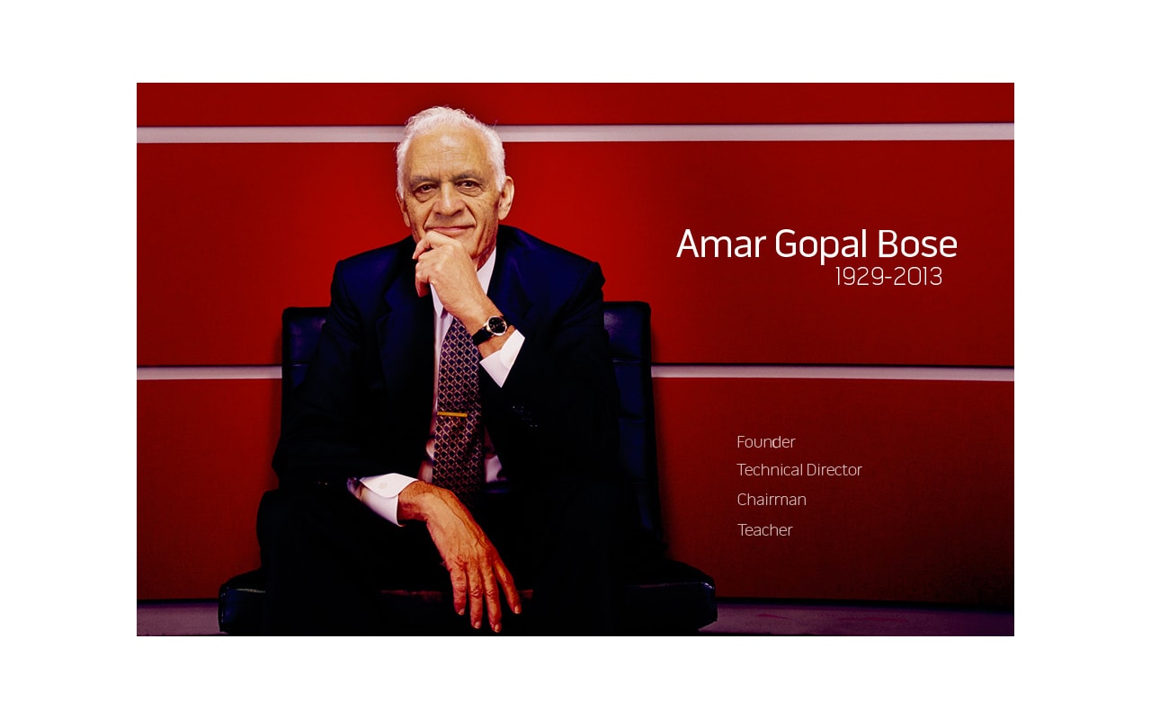 Audio Innovator Amar Bose, Founder of Bose Corp., Dies - Fast Company