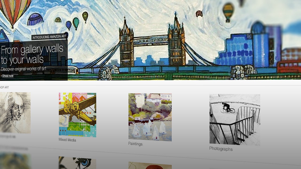The List Of Things You Can Get Through Amazon Now Includes Fine Art ...
