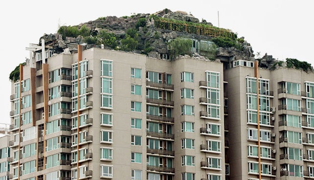 A Fake Mountain On Top Of A Chinese Skyscaper-Why Not? - Fast Company