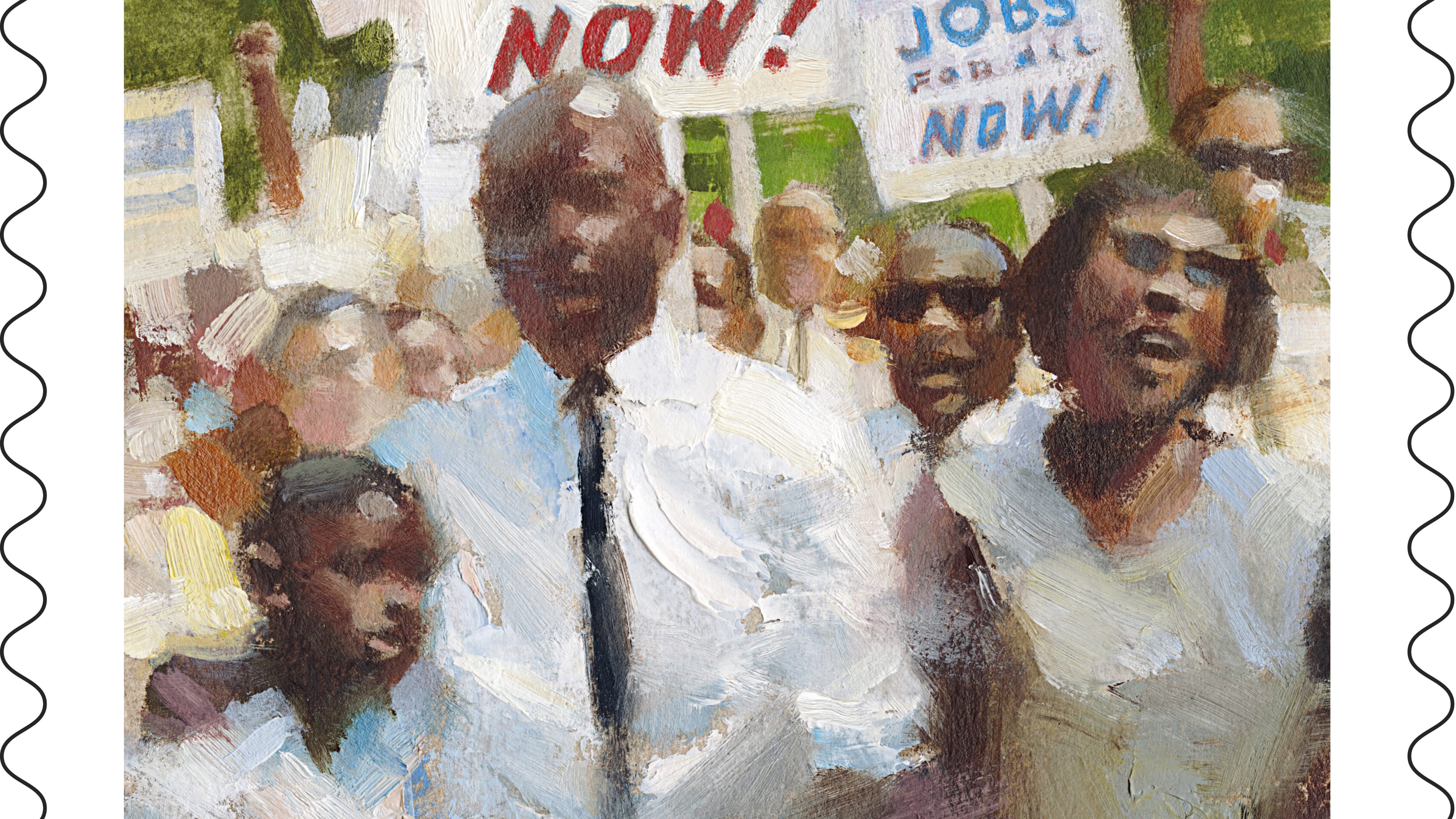 USPS Reveals Commemorative Civil Rights Stamp With Thousands of Profile ...