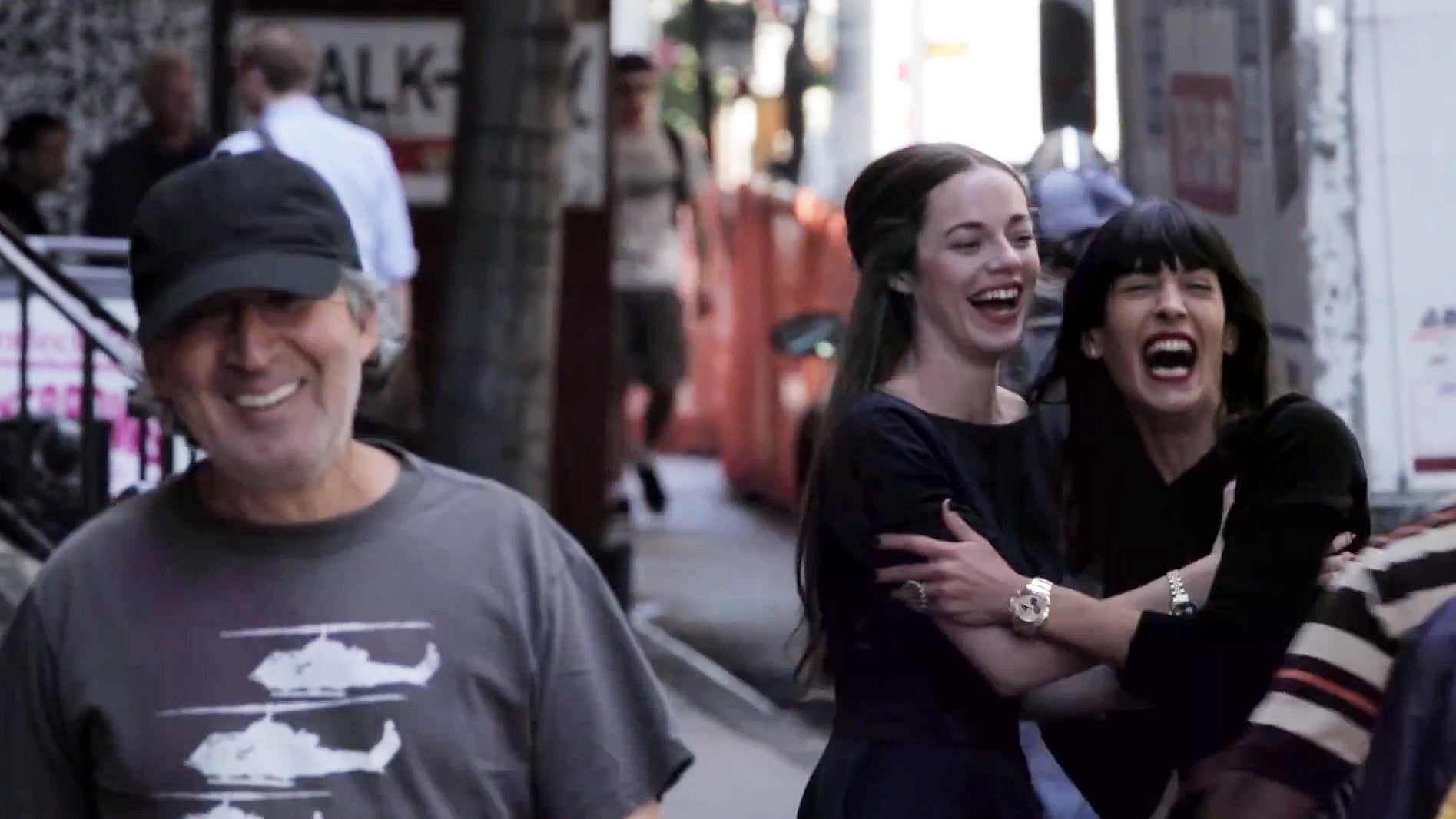 Two Pranksters Perfect the Hug Tease for Cynthia Rowley - Fast Company