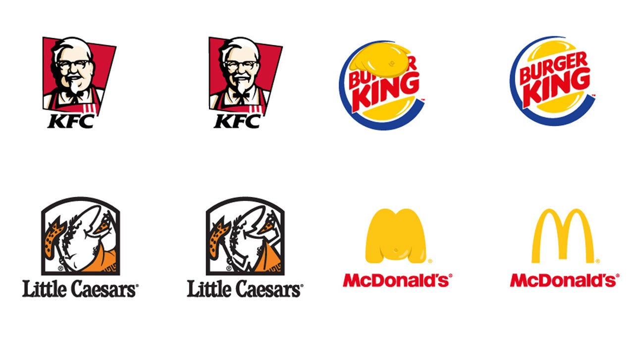 These Chubby Fast Food Logos Will Make You Think Twice About Chowing ...