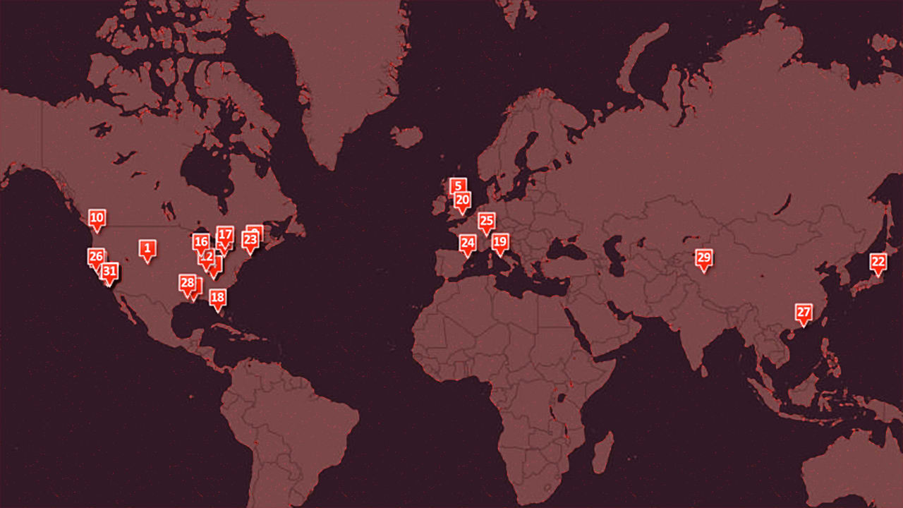 Map Your Favorite Scary Movies with "The Geography of Horror" - Fast ...