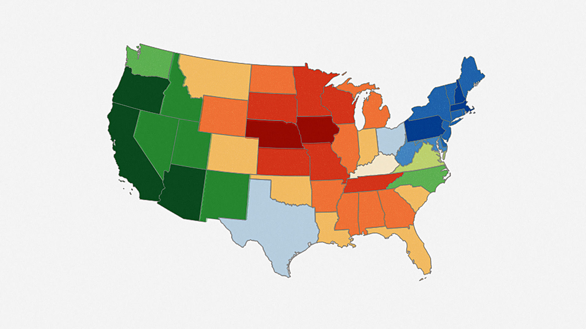 This Interactive “Mood Map” Reveals Where You're Supposed to Live, By ...