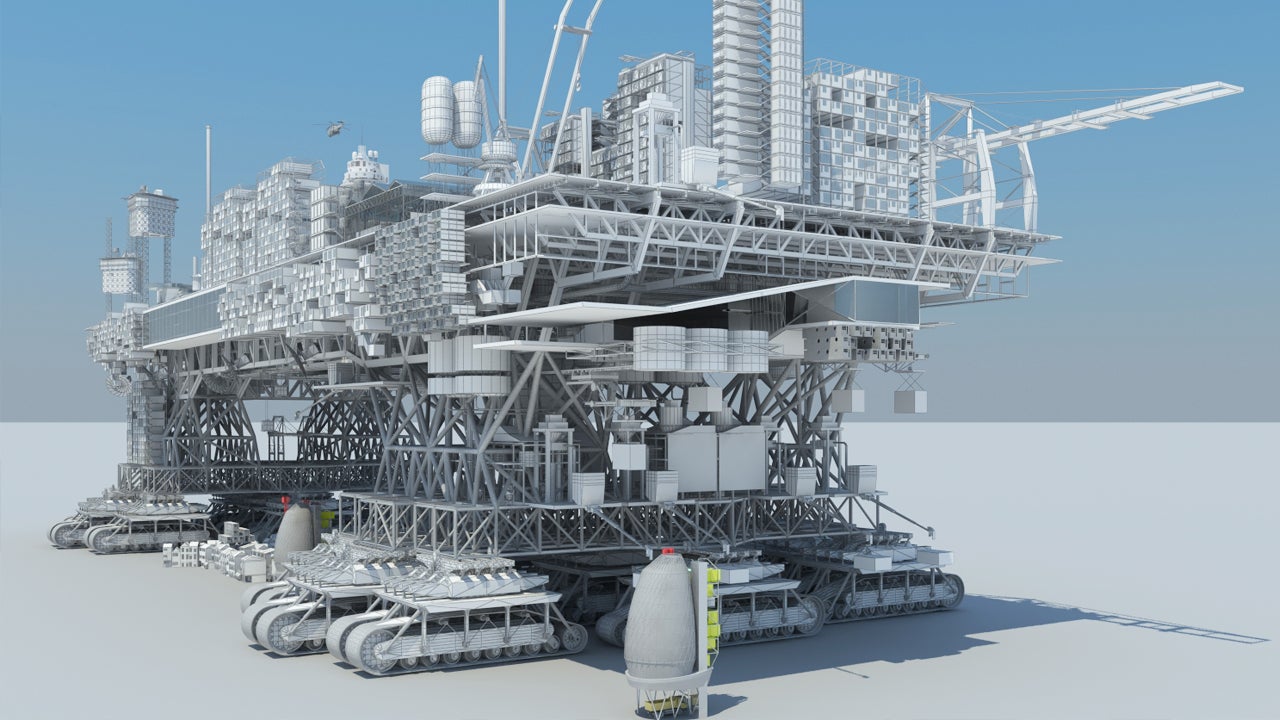 A 600-Foot-Tall City On Wheels, For When It's Time To Get Away From It ...