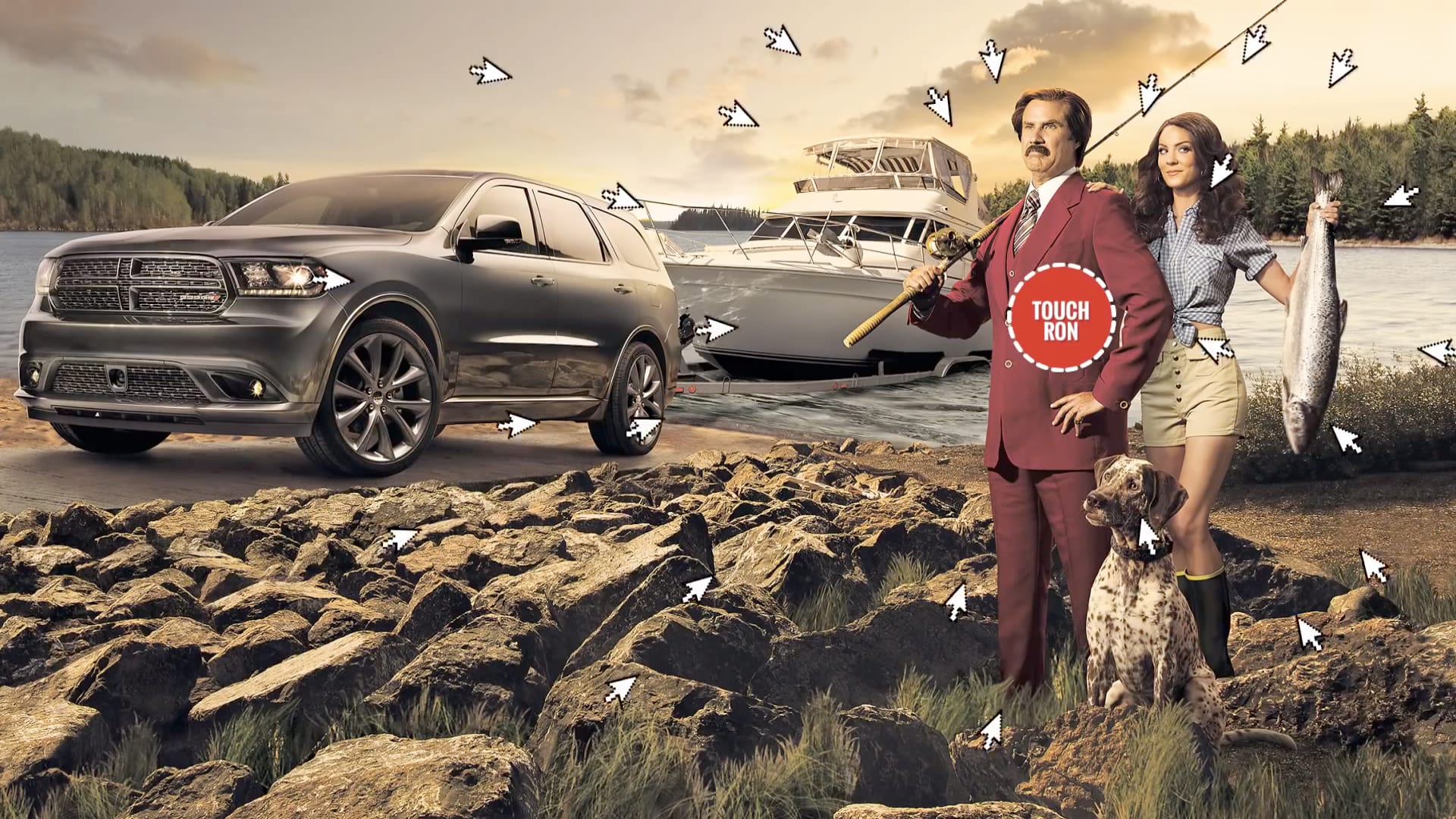 Time to Musk Up And Win A New Dodge Truck For Touching Ron Burgundy ...