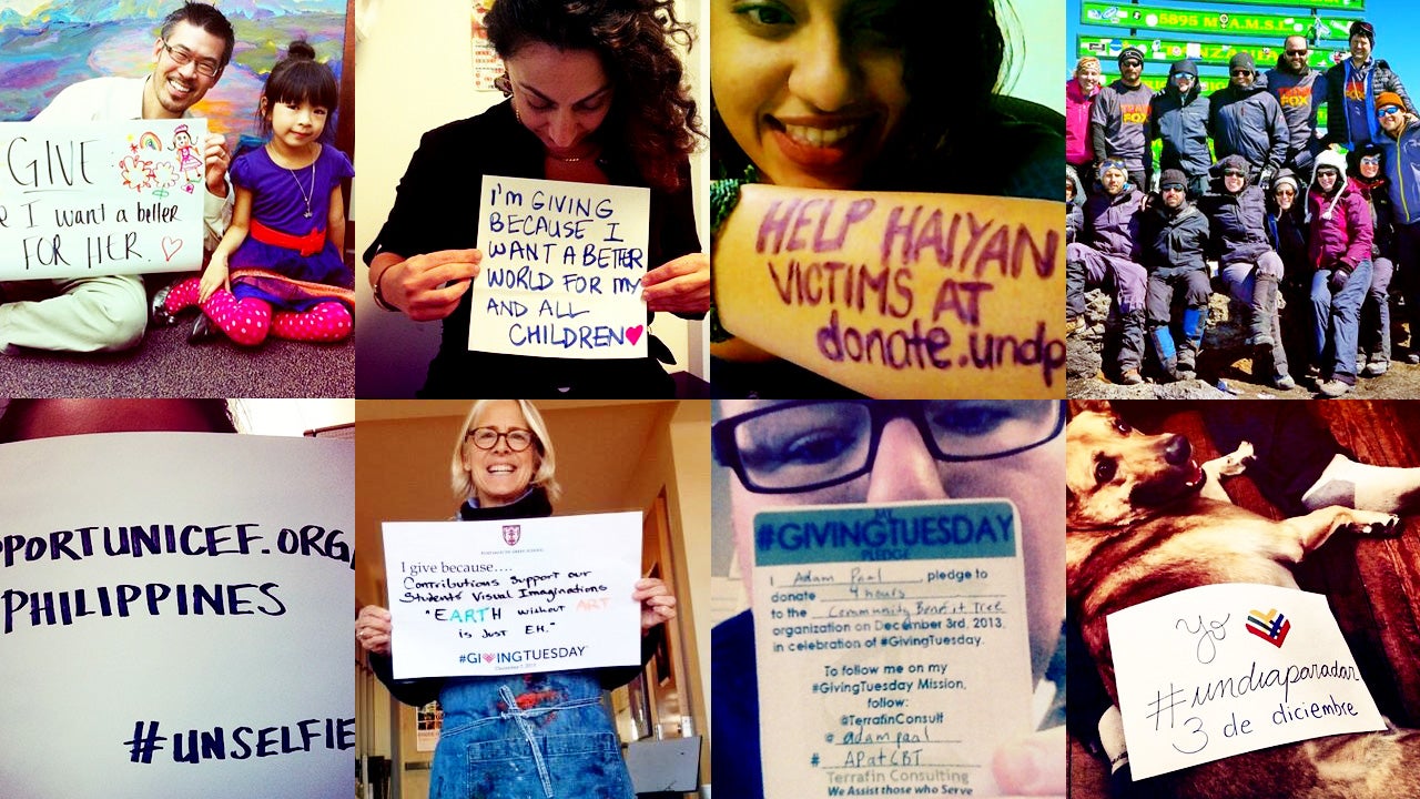 Snap An “Unselfie” And Join In On A Day Of Giving, Not Buying - Fast ...