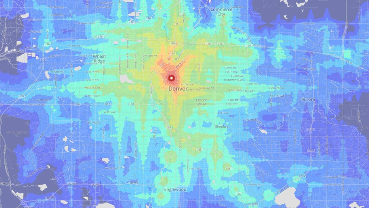These Maps Redraw Cities Based On How Long It Takes To Get Around ...