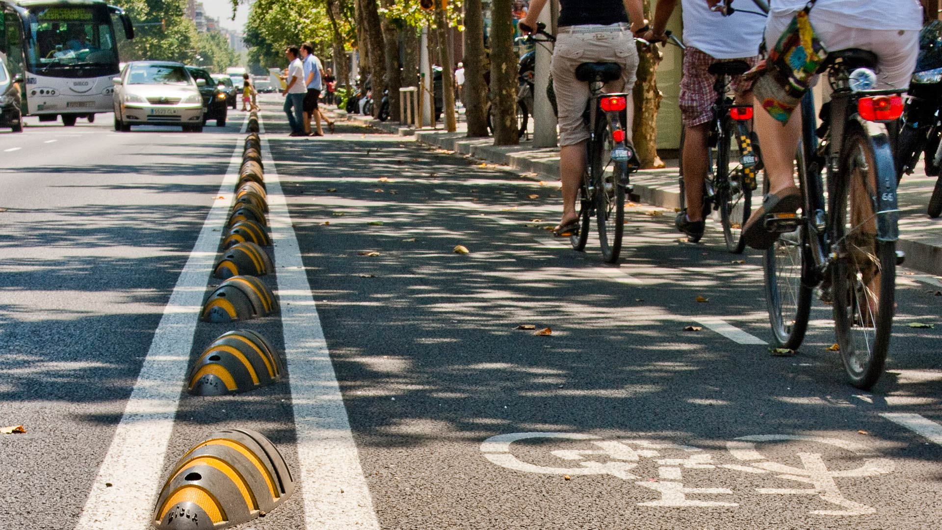 These Recycled Plastic Dividers Can Create A Bike Lane In A Second ...
