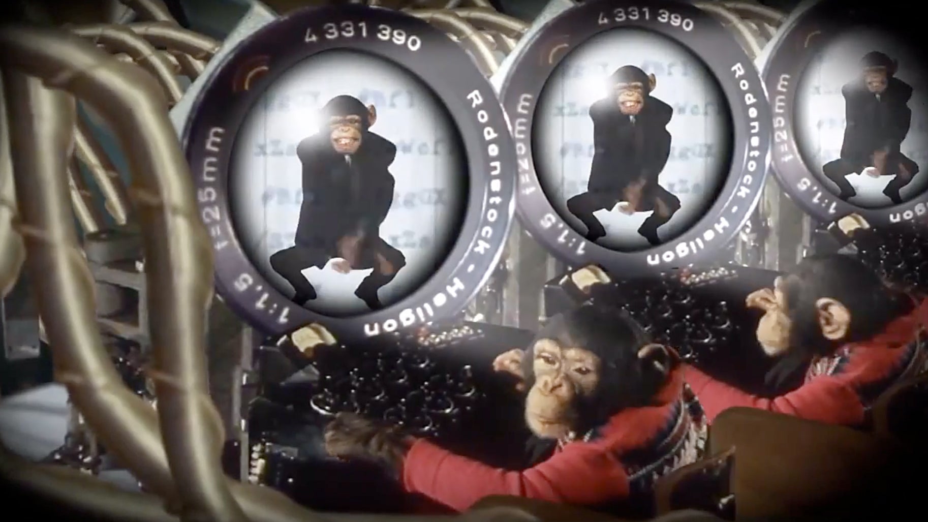 The Sheer Volume of Chimps In Cyriak's New Video Will Drive You To ...