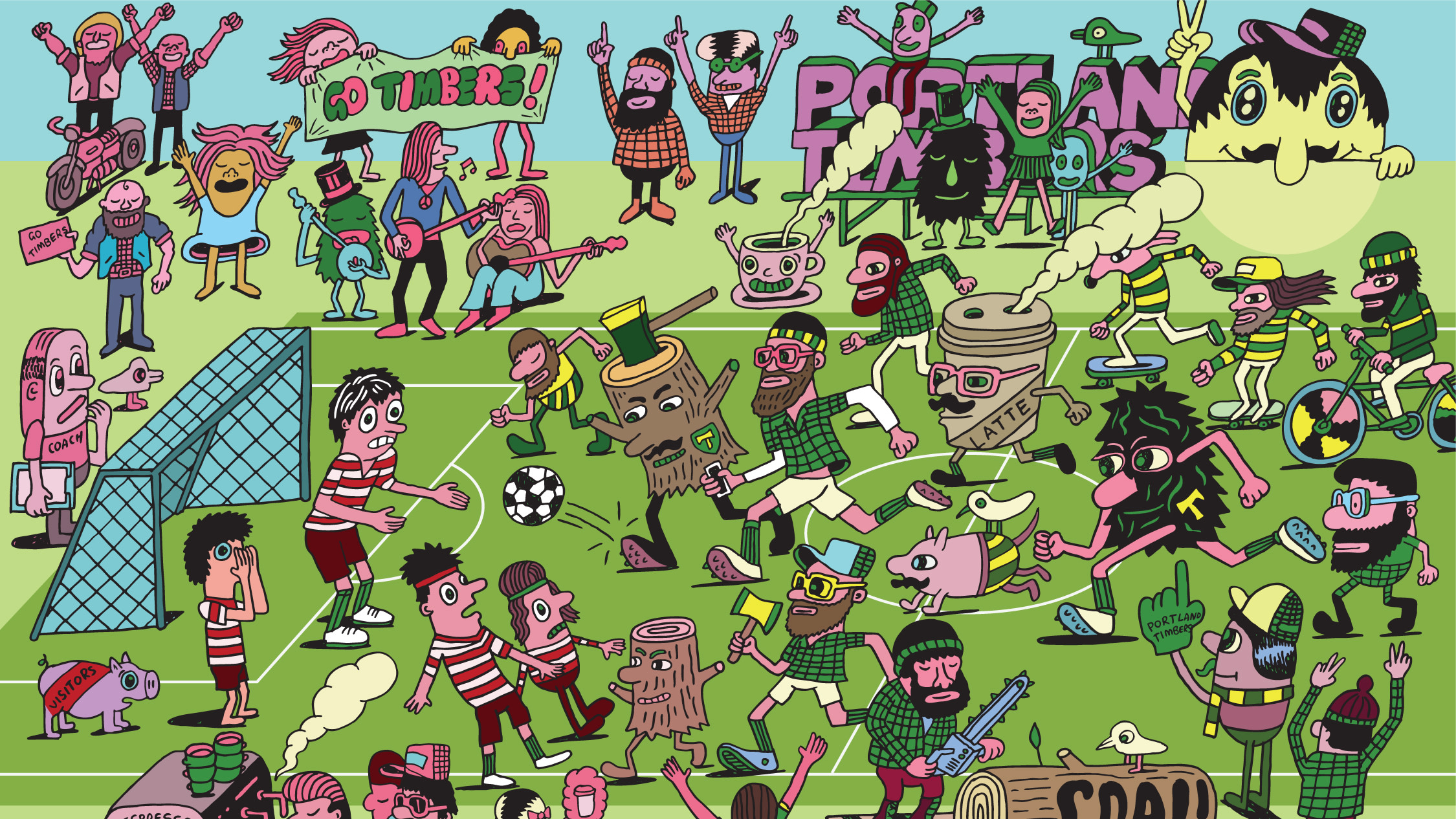 How A Risky Ad Campaign Turned The Portland Timbers Into One Of Pro ...