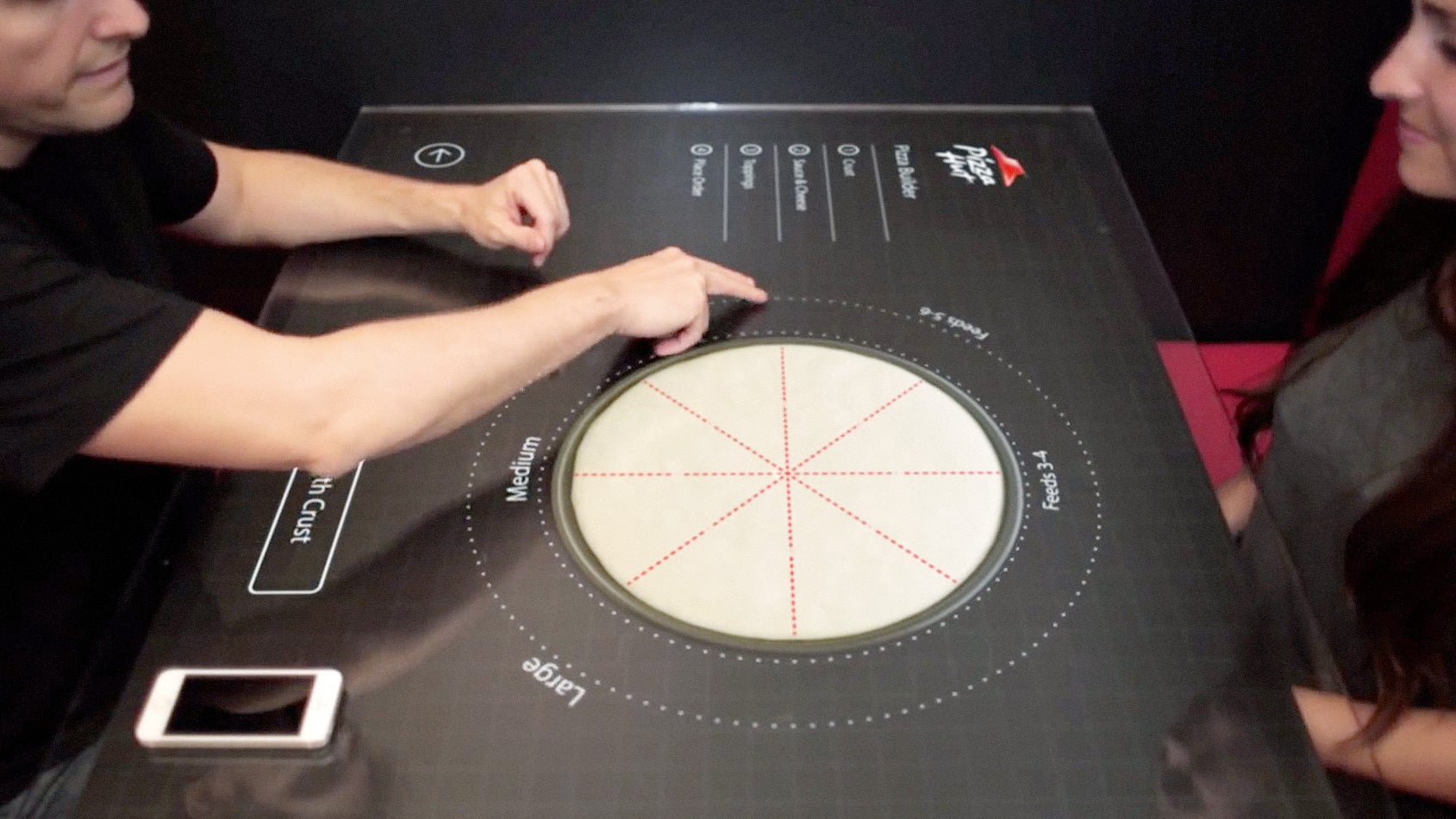 Pizza Hut's Interactive Touch Table Could Be Coming to a Restaurant ...