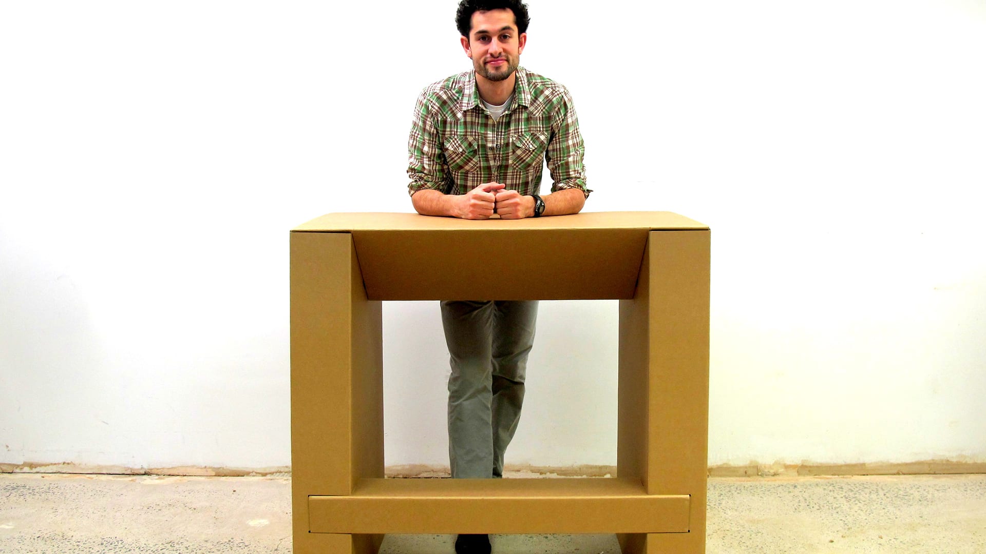 This Cheap, Strong Cardboard Standing Desk Will Let You Ditch Your ...