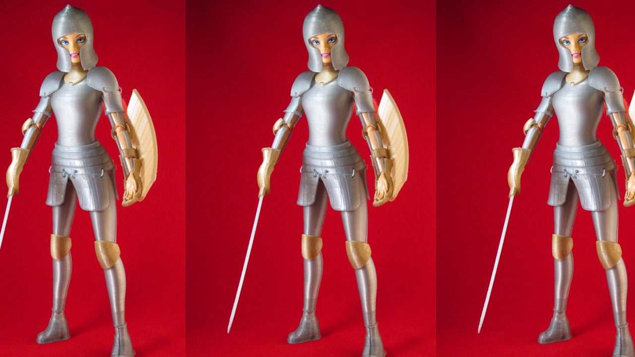 Custom Armor For Barbie Prepares Her To Fight You (And Dragons) To The ...