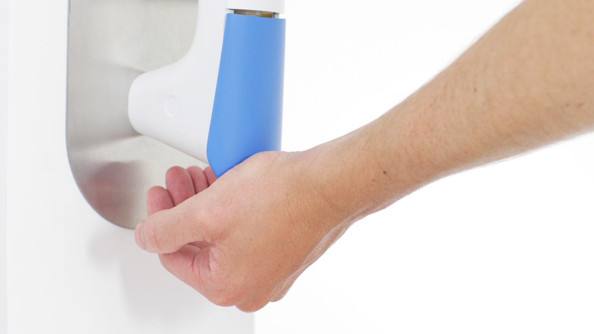 This Hospital Door Handle Sanitizes Your Hands As You Pull On It - Fast ...