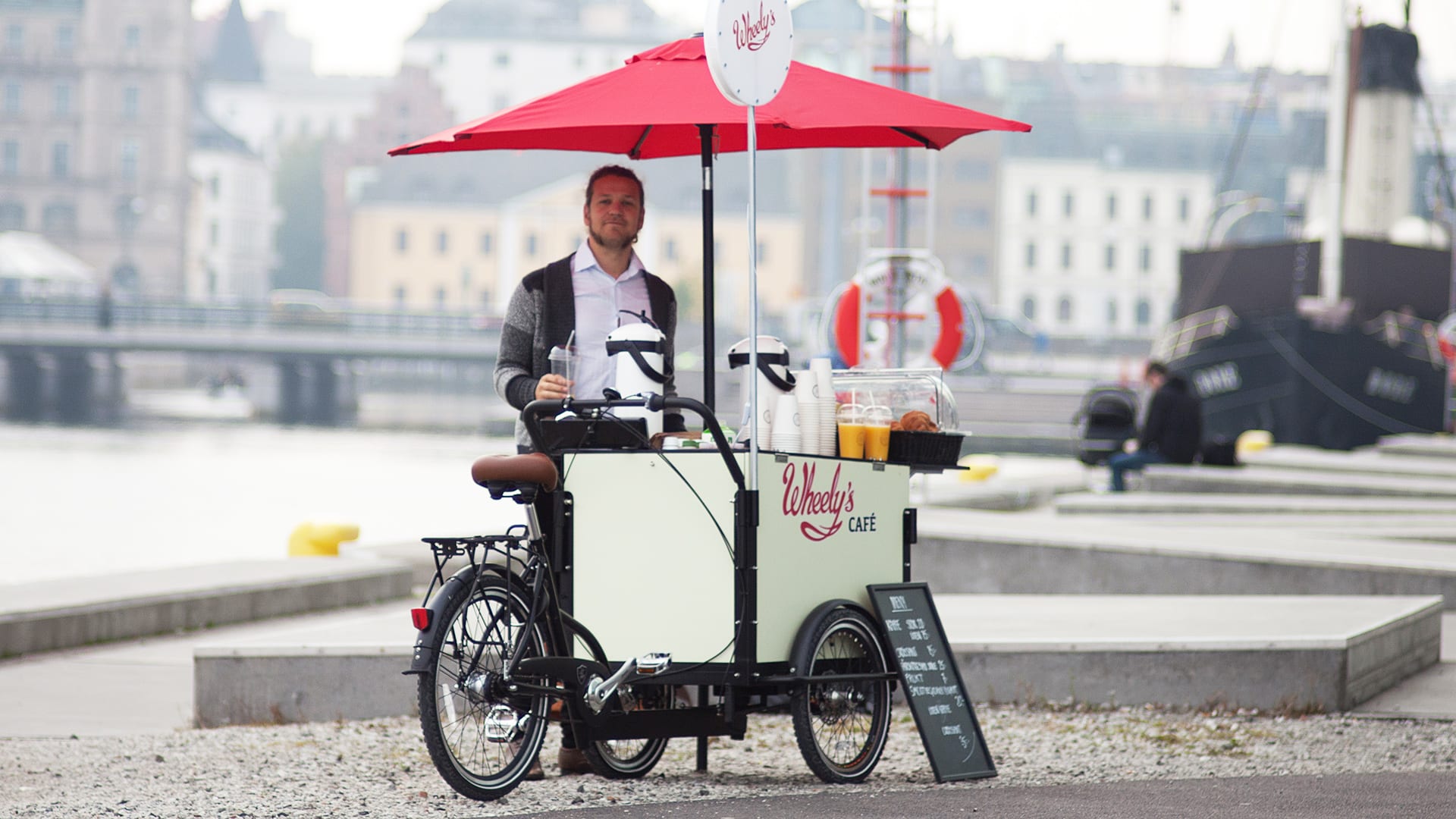 The Bike-Powered Coffee Cart That Could Take On Starbucks - Fast Company