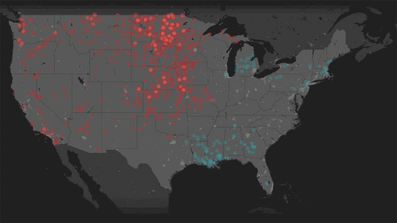 Watch America's Weird Weather Get Hotter Over 50 Years - Fast Company
