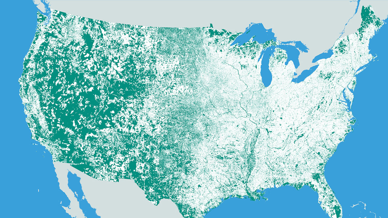 Mapping All The Places In The U.S. With A Population Of Zero - Fast Company