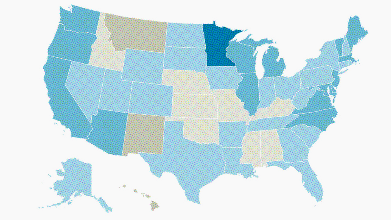 The Most Bike-Friendly States In The U.S. - Fast Company