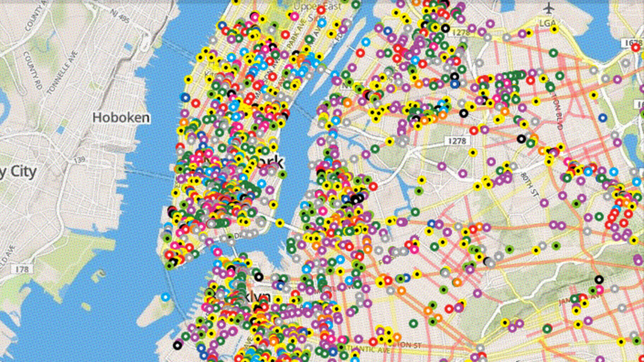 A Live, Crowdsourced Map Of New York Bike Safety Issues - Fast Company