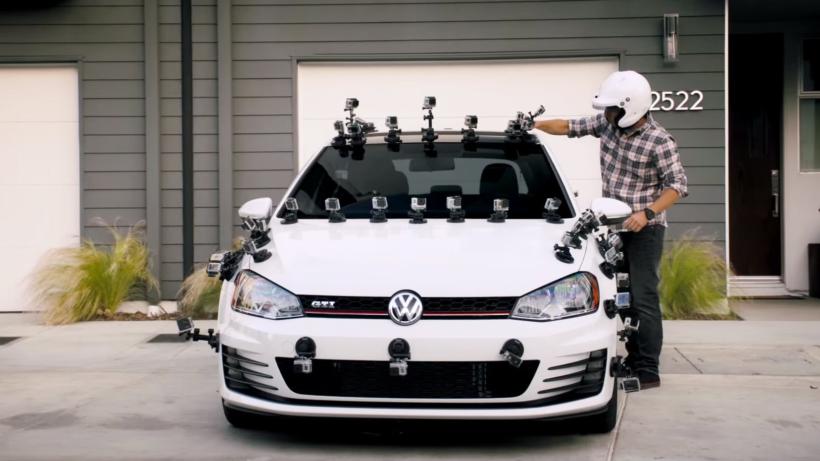 VW Strapped Dozens Of GoPros To a New GTI For A Stunt-Tastic Choose ...