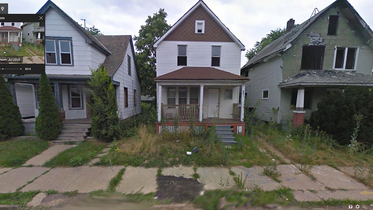 Watch Detroit's Rapid Collapse In These Side-By-Side Street-View Images ...