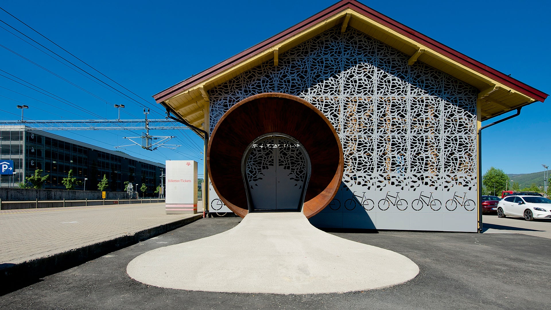 Turning An Old Railway Station Into A "Bike Hotel" - Fast Company