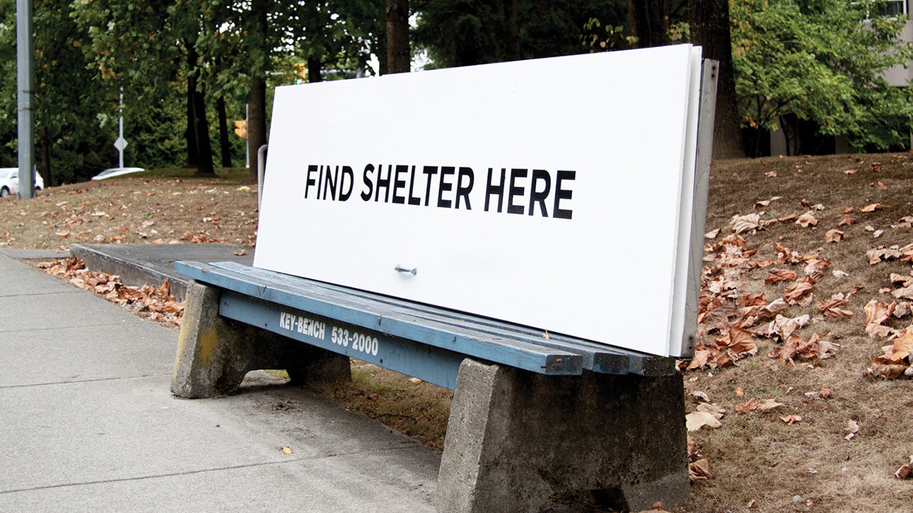 These Park Benches Welcome The Homeless Instead Of Rejecting Them ...