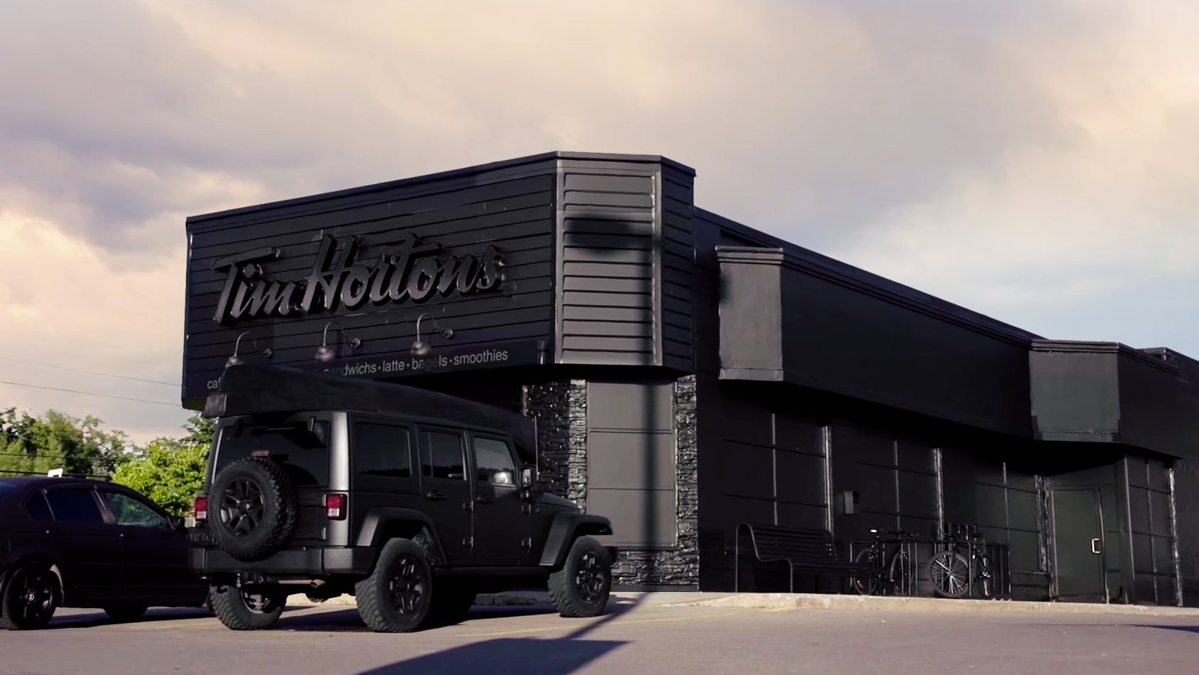 Tim Hortons Goes Dark In An Attempt To Shock Customers With Delicious ...