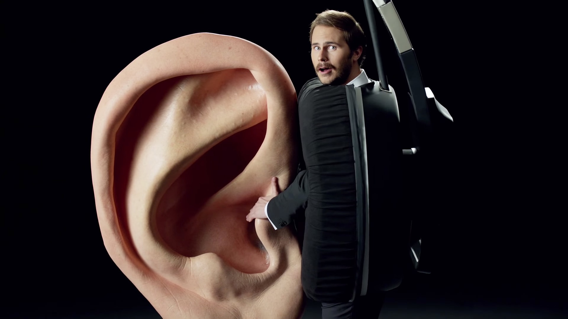 Sennheiser Deploys A Creepy, Ear-Loving German To Promote Its New ...