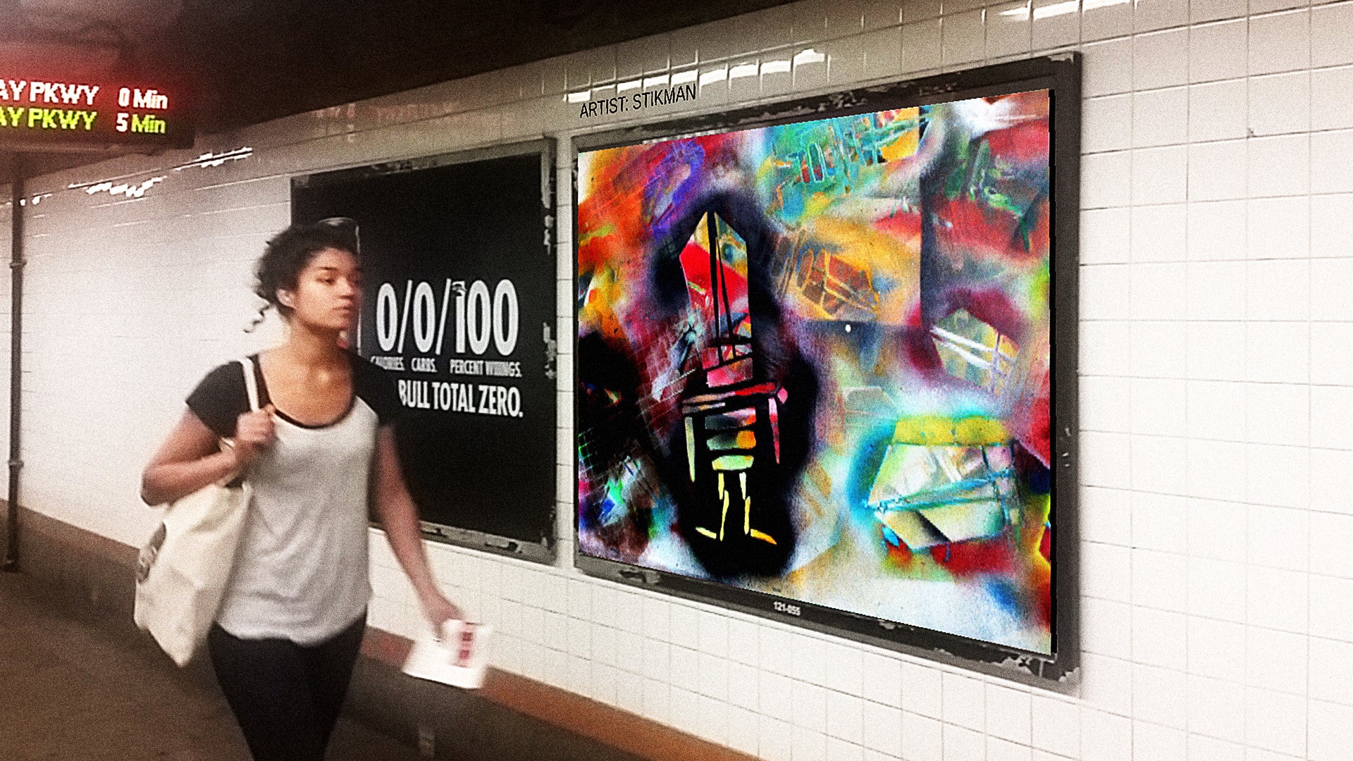 This App Replaces Ads On New York's Subway With Art - Fast Company