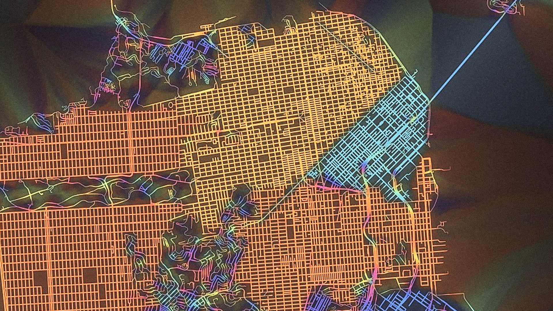 10 Cities Visualized By How Cleanly Their Streets Are Laid Out - Fast ...