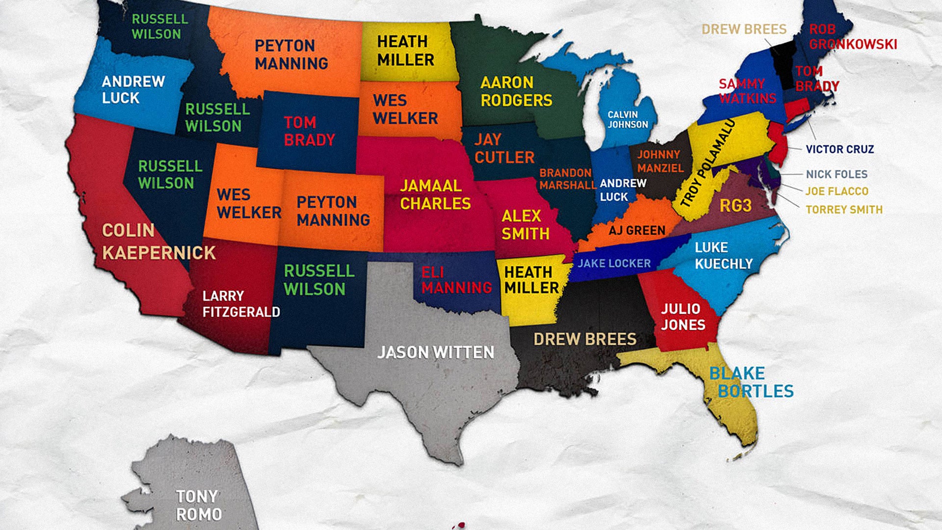 This Interactive Map Shows The Best-Selling NFL Jerseys Among Female ...