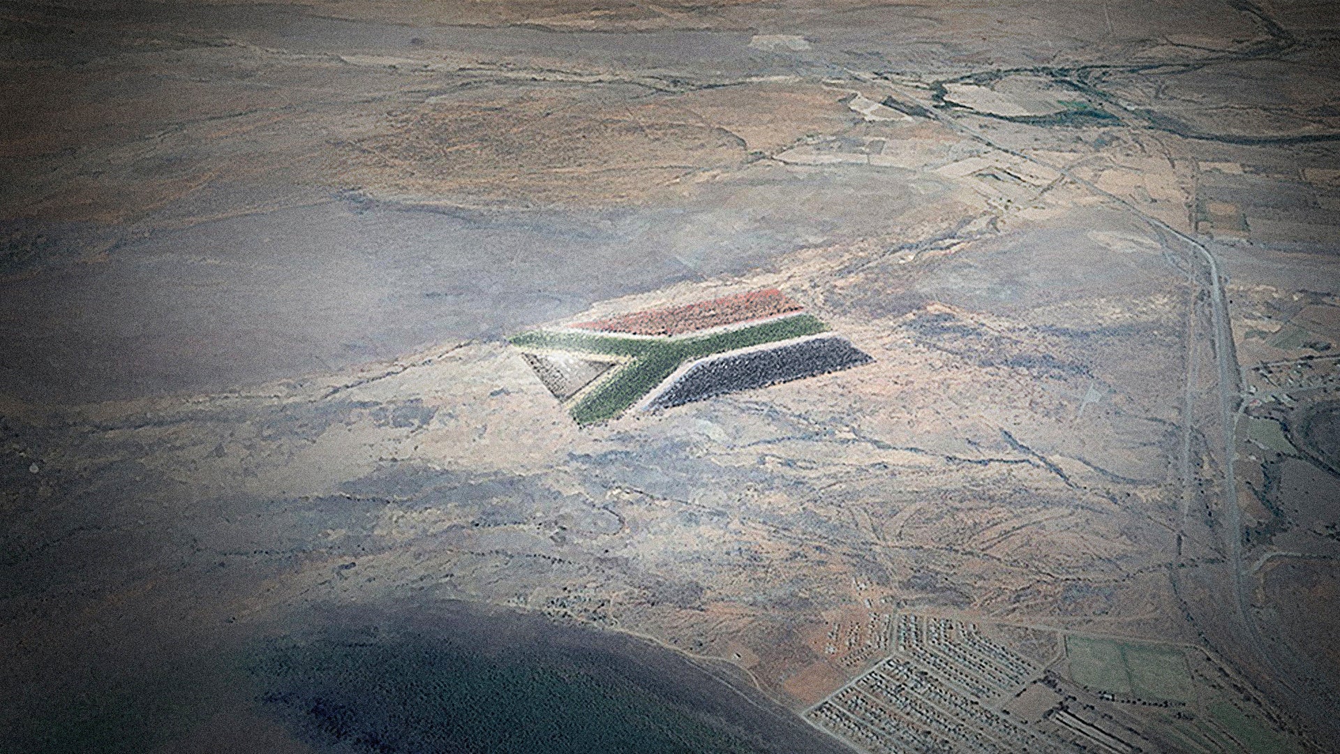 This Giant Living South African Flag Will Be Made From 2.5 Million ...