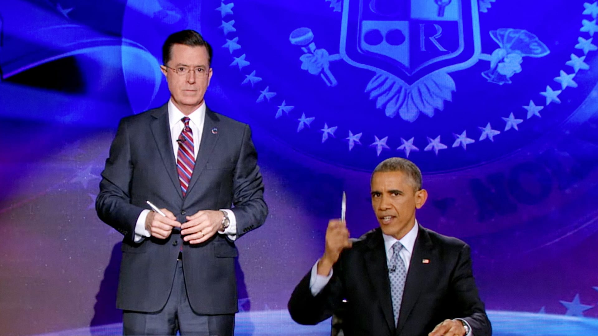 Watch President Obama Take A Spin At Stephen Colbert's Gig - Fast Company