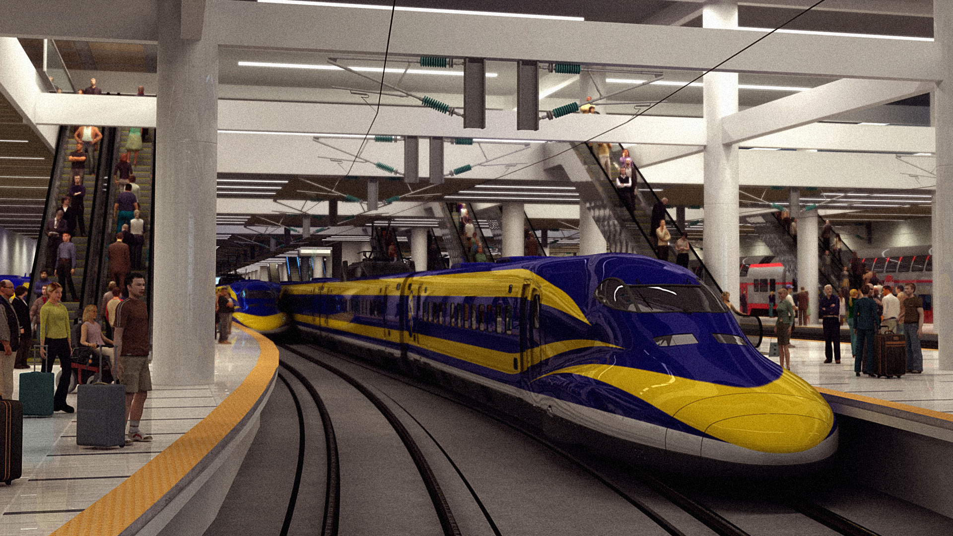 Construction Begins On The Nation's First High-Speed Rail, But It's ...