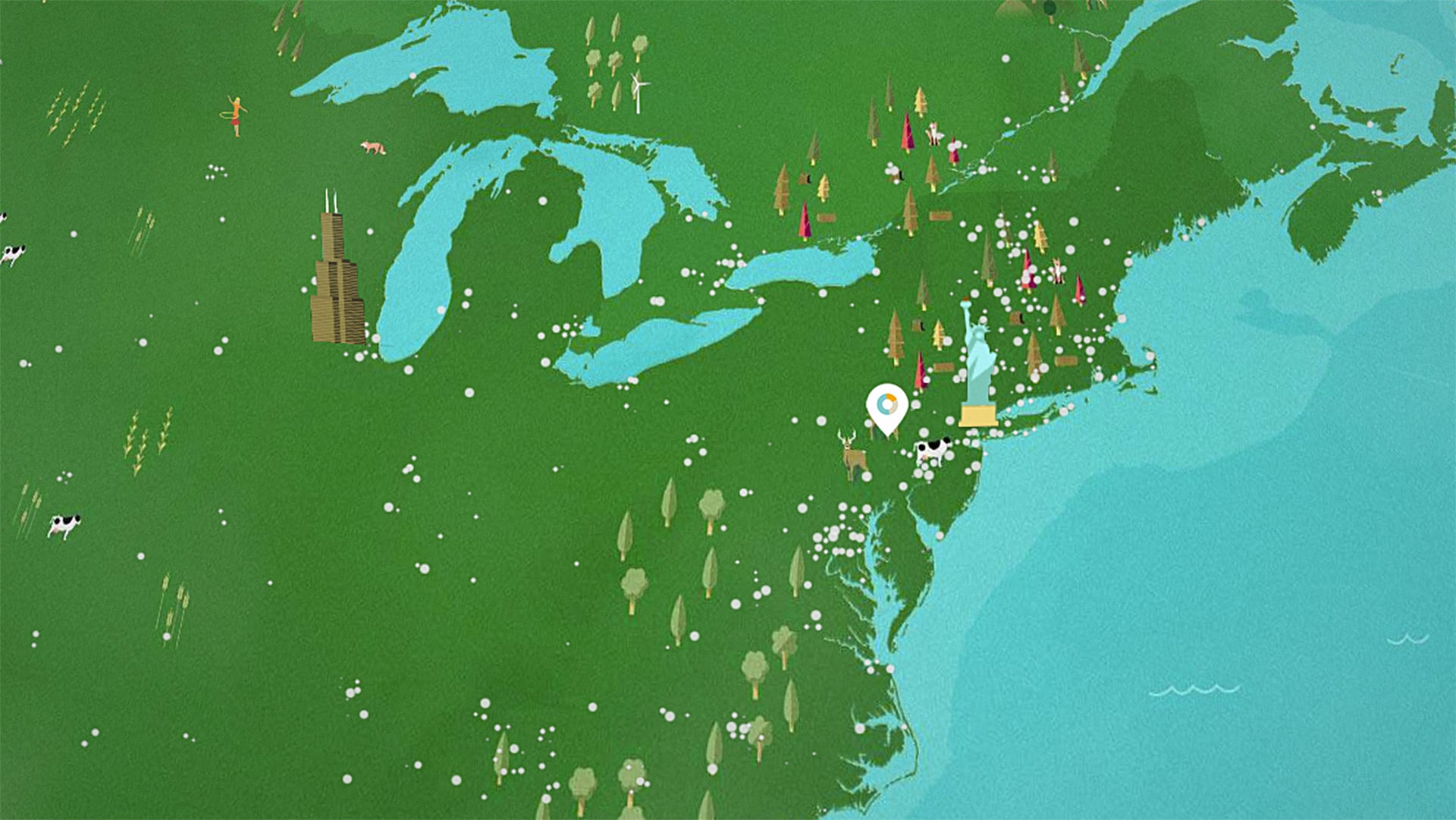 This Real-Time Map Shows Where In The World People Are Using Airbnb ...