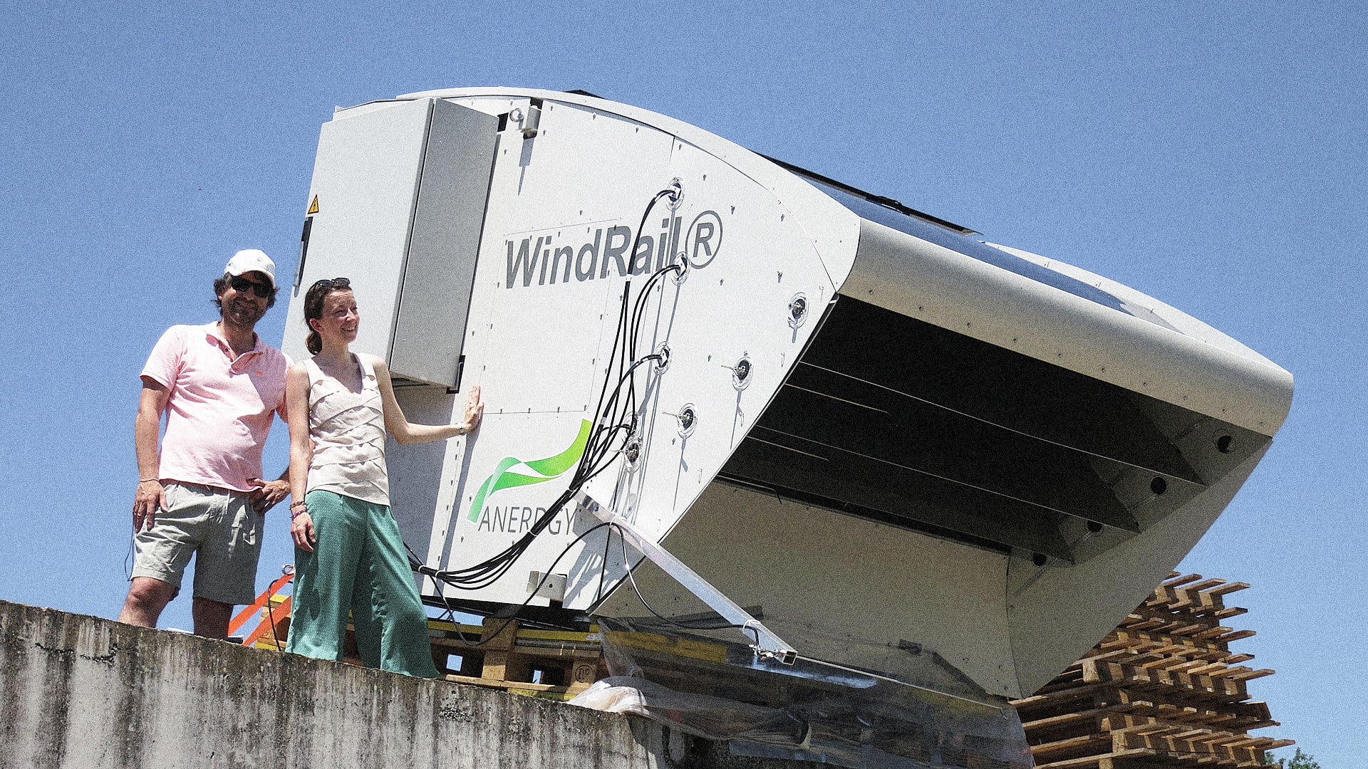 This Combination Wind And Solar System Perches On the Edge Of A ...