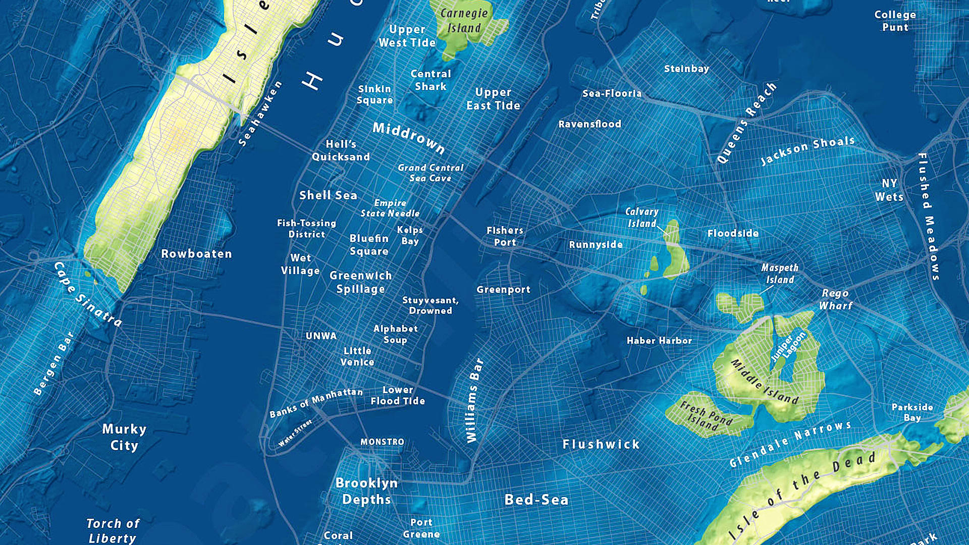 Here's What New York City Would Look Like After Extreme Sea-Level Rise ...