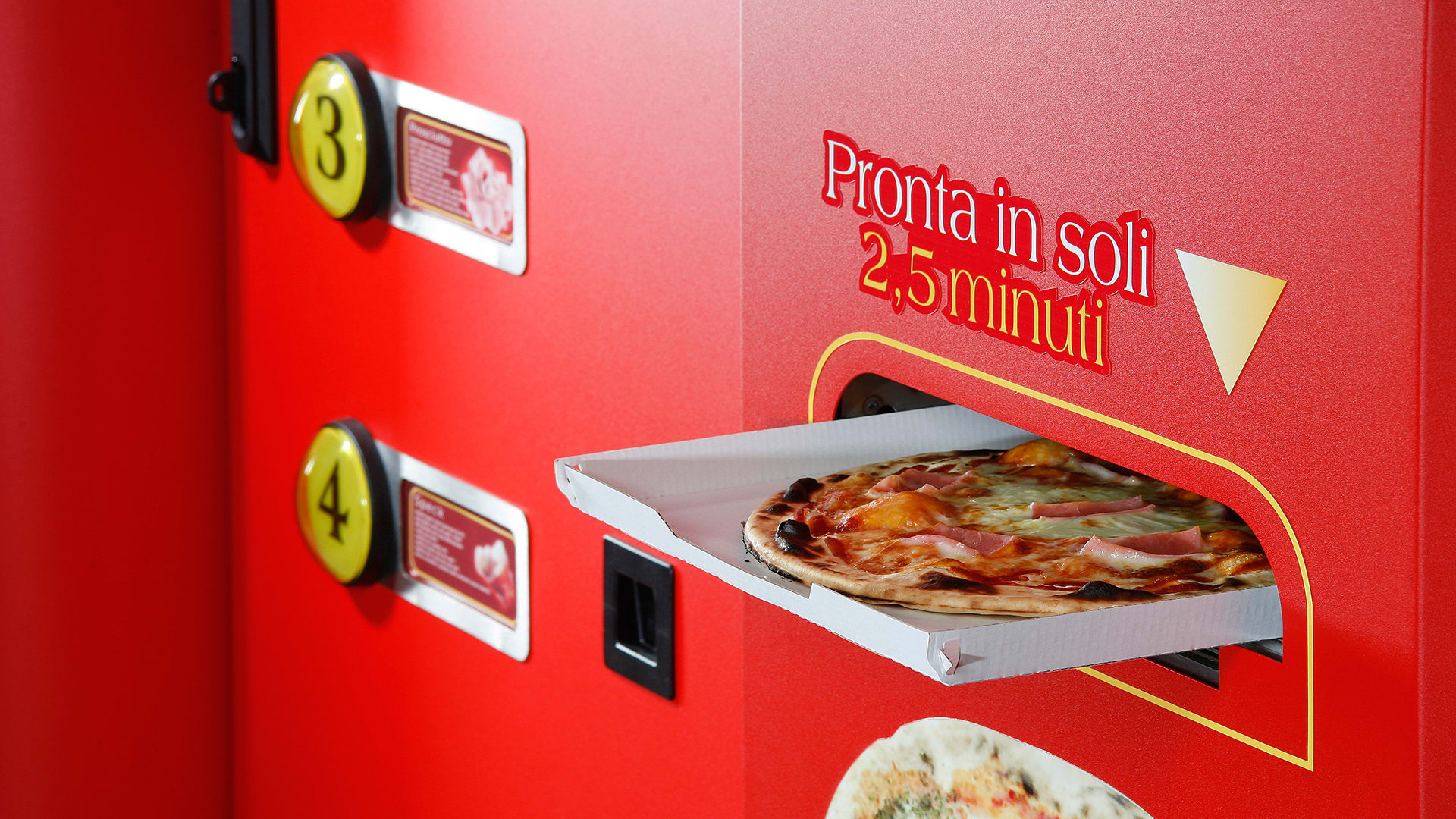 This Vending Machine Will Make You A Fresh Pizza From Scratch - Fast ...