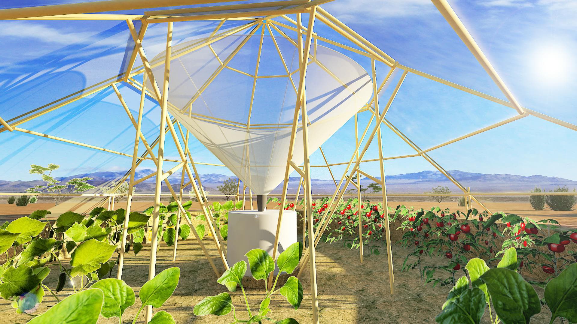This Dew-Harvesting Greenhouse Waters Itself-And Then Makes Clean ...