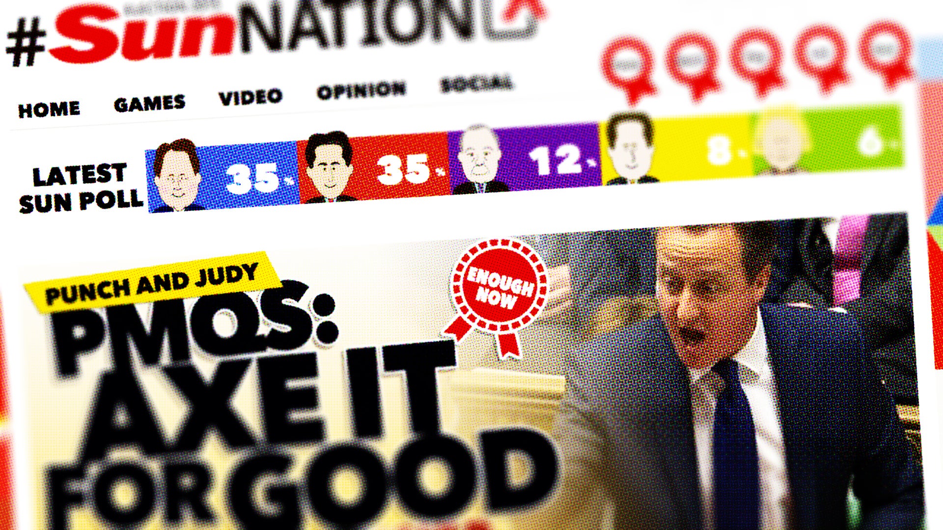"The Sun" Brightens Up Its U.K. Election Coverage With Big Fonts, Bacon ...