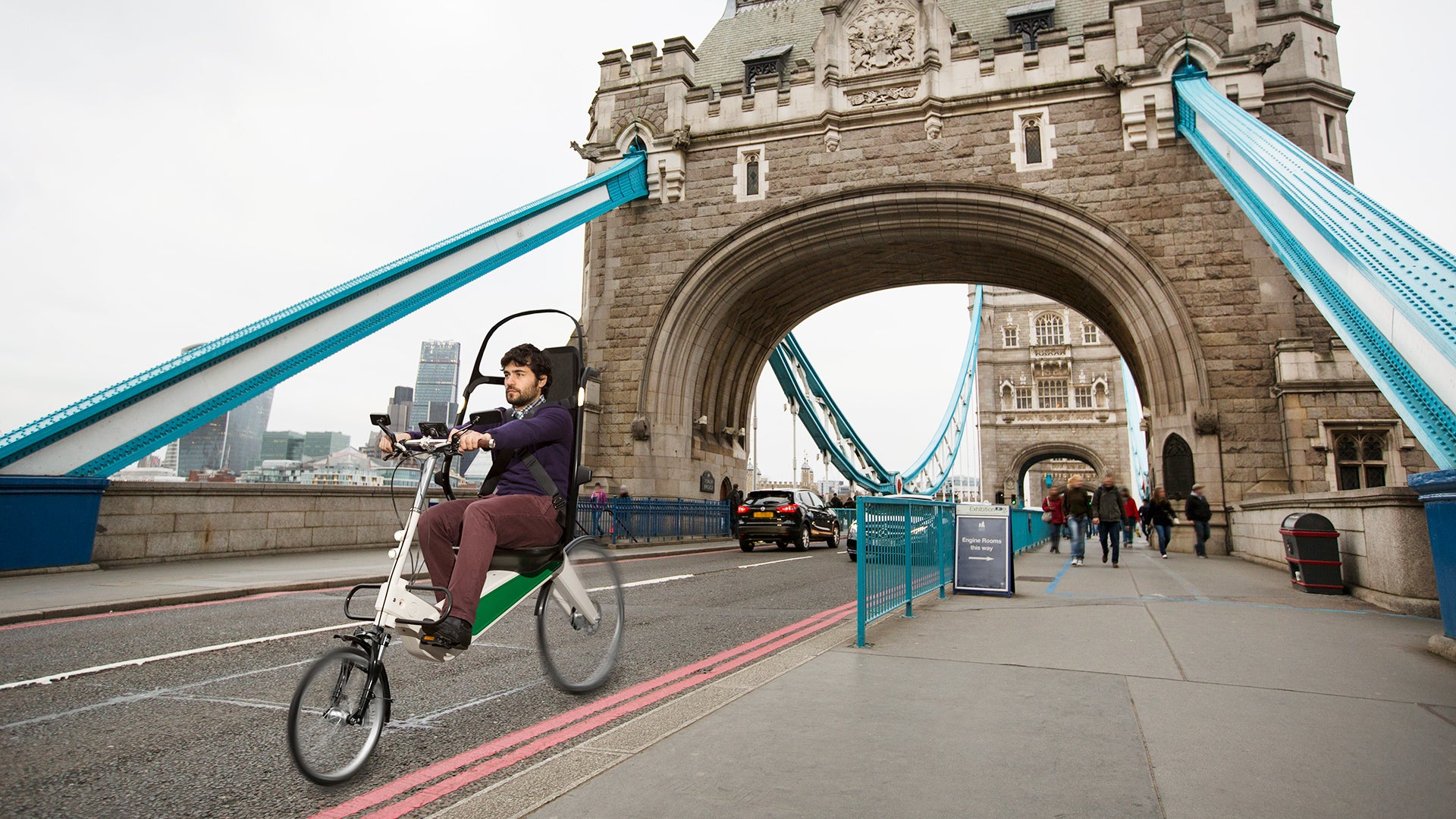 Designed With A Roll Cage, This Bicycle Can Survive A Crash With A Semi ...