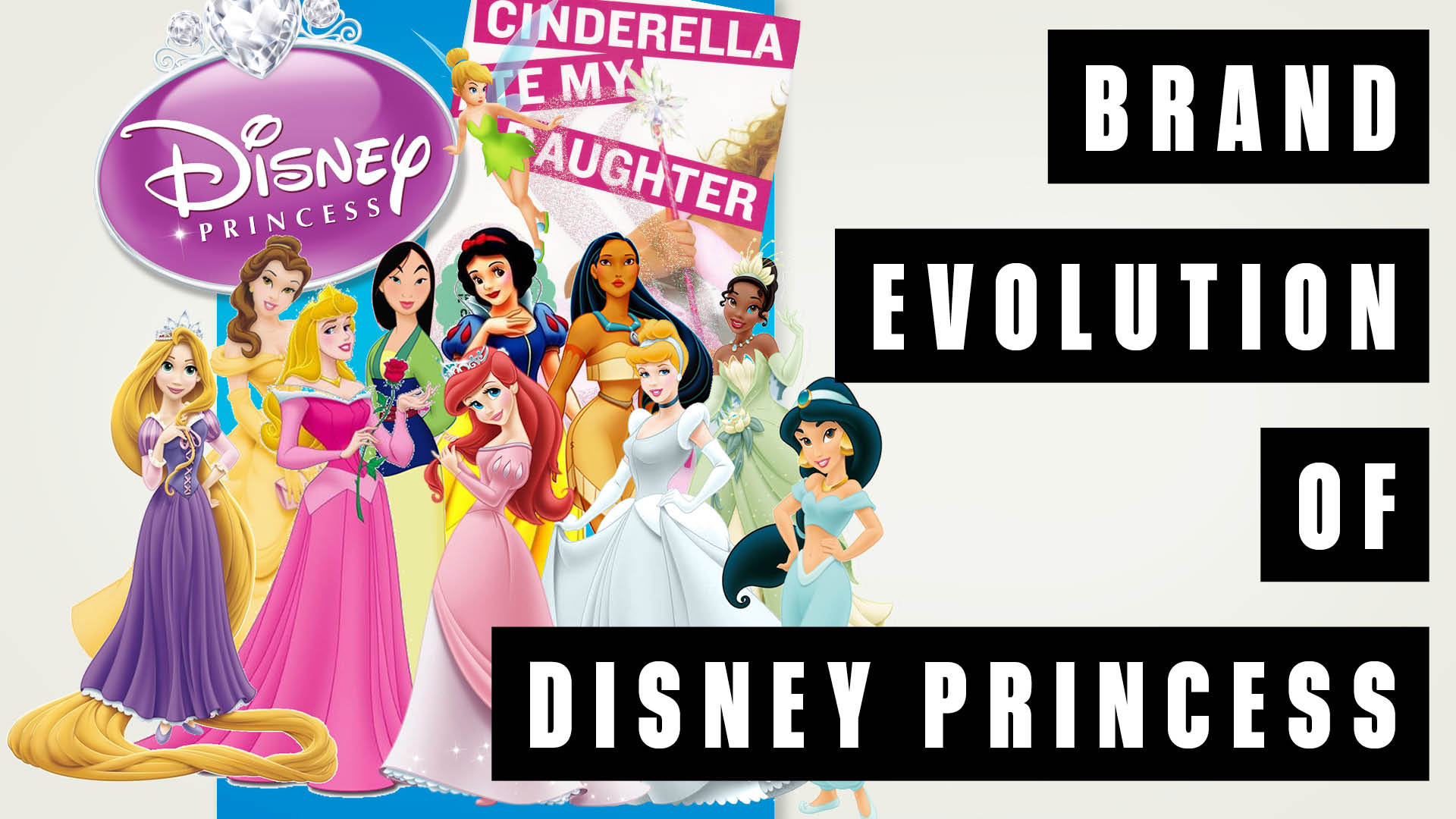 The Brand History Of Disney Princesses In 200 Sparkly Seconds - Fast ...
