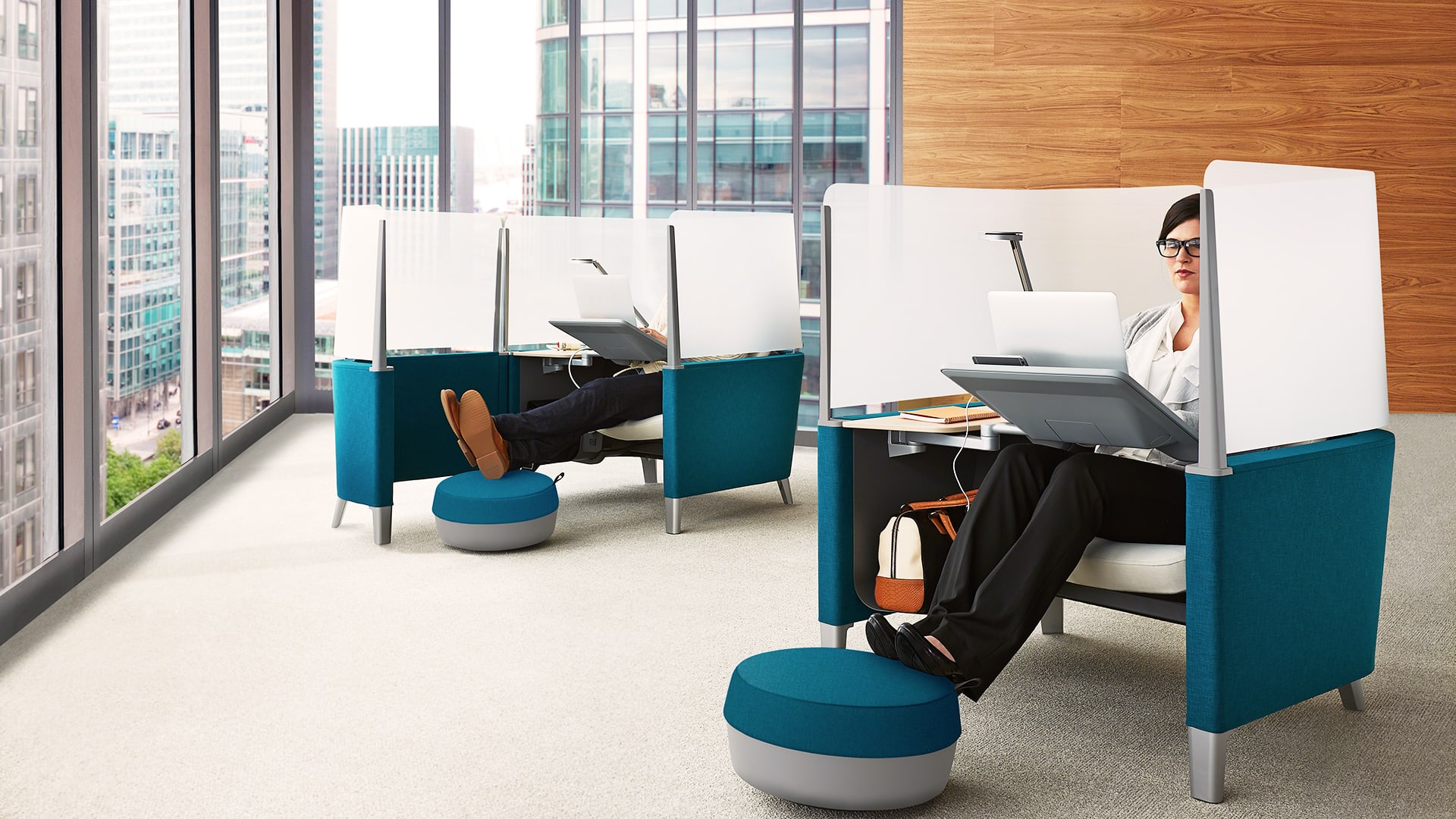 Can't Focus In Your Open Office? Wrap Yourself In This New Cocoon To ...