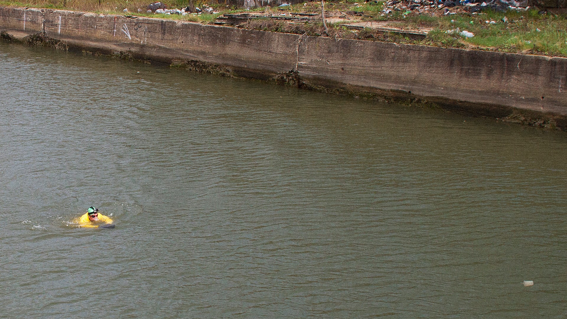 This Man Was Crazy Enough To Swim In One Of America's Most Polluted ...