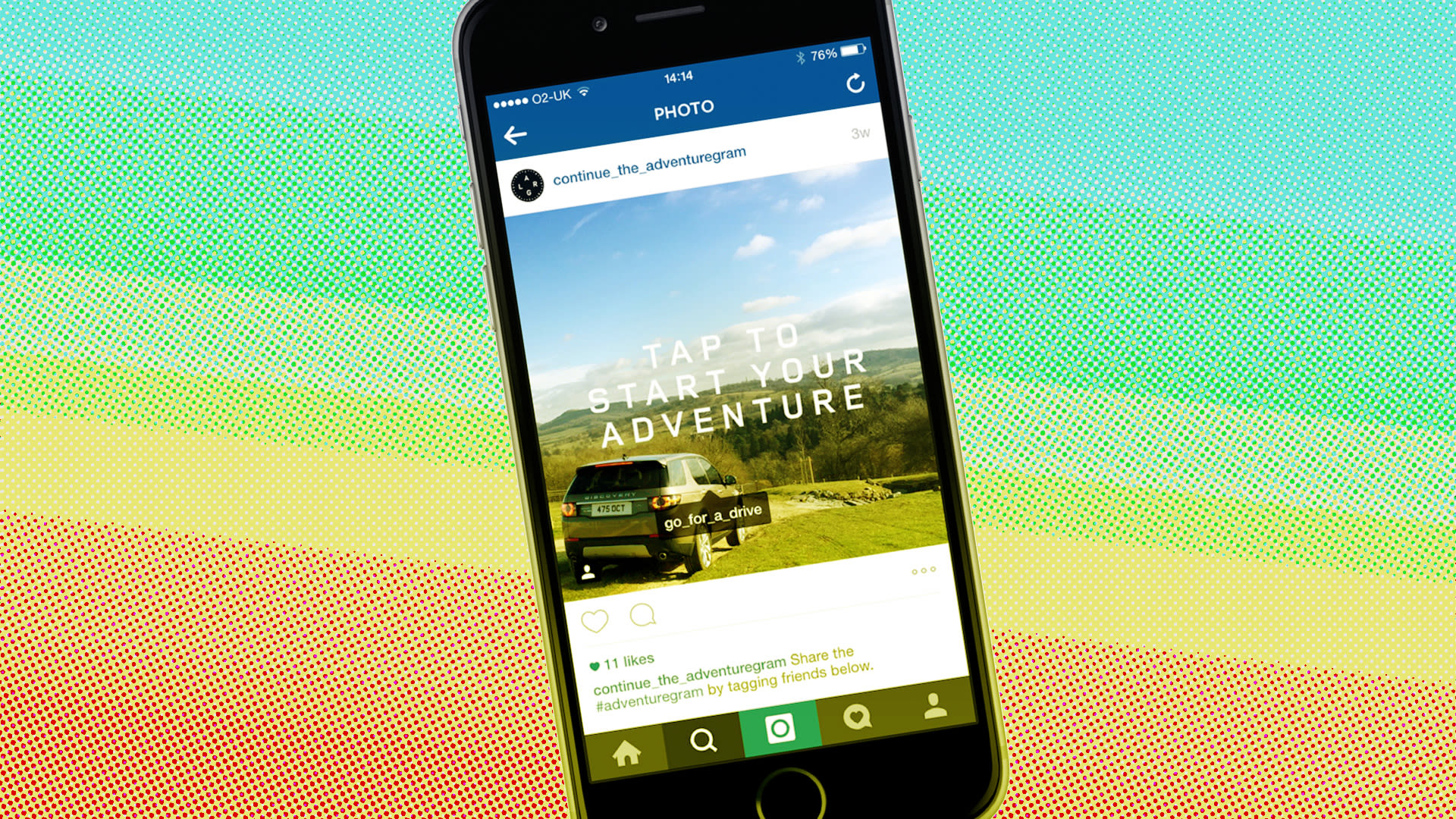 Land Rover Creates An Interactive Instagram Adventure - Fast Company