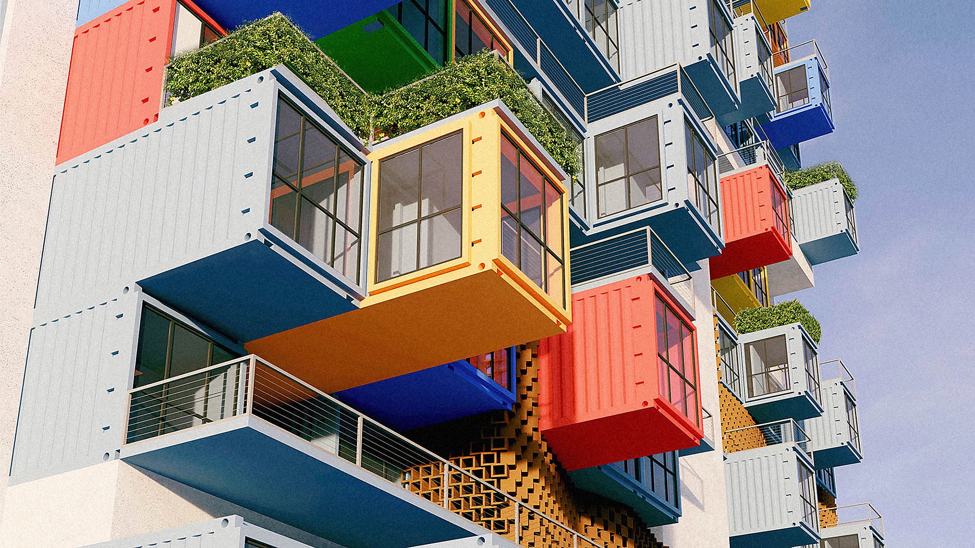 A Future Skyline For Mumbai, With Shipping Container Skyscrapers - Fast ...
