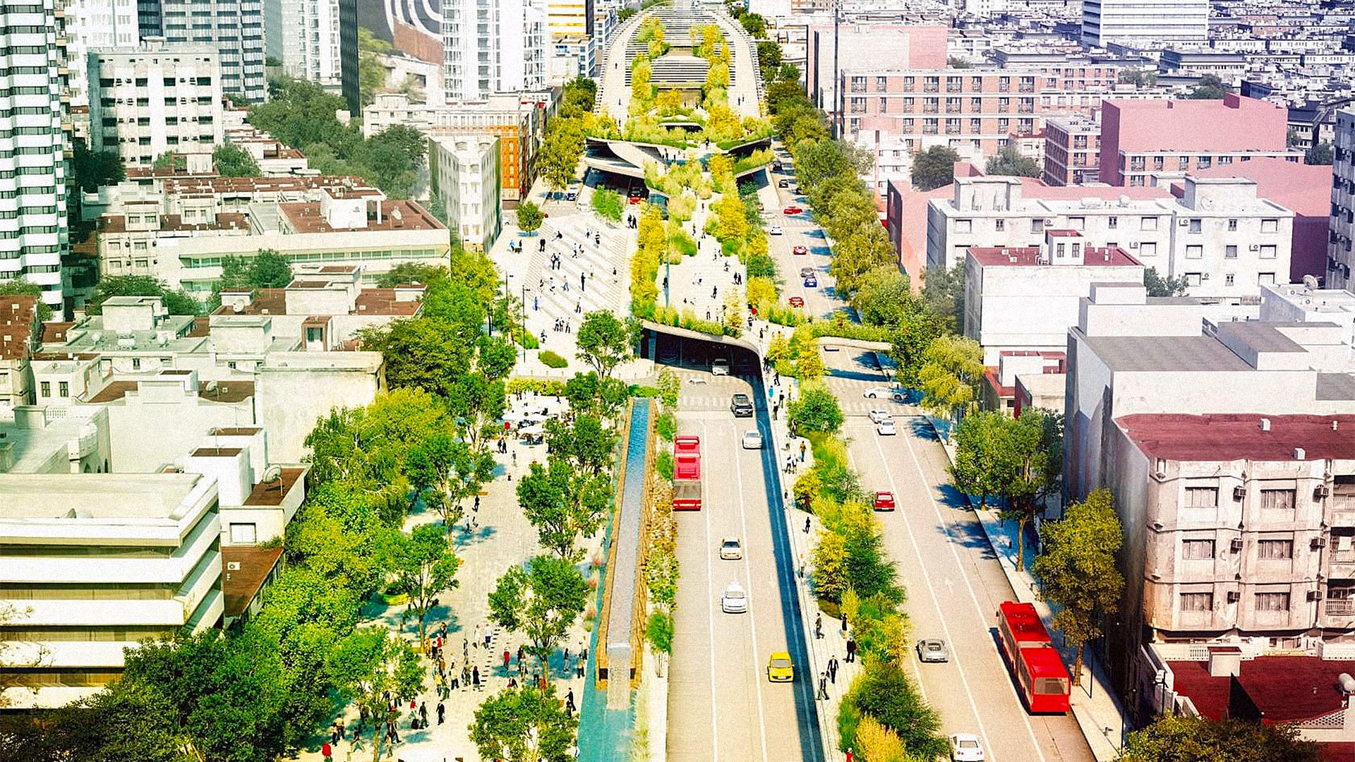 In Mexico City, A 10-Lane Highway Is Turning Into A Park - Fast Company